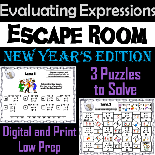 evaluating-algebraic-expressions-game-escape-room-new-year-s-math