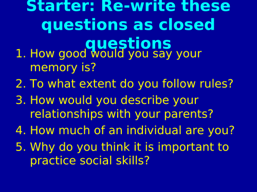 AQA GCSE Psychology (New Spec 2018) Interviews | Teaching Resources AQA GCSE Psychology (New Spec 2018) Interviews | Teaching Resources