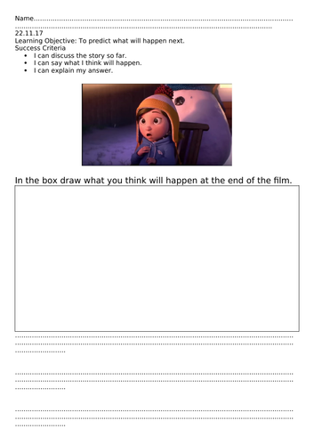 Lily and The Snowman whole class reading | Teaching Resources