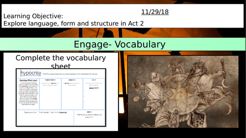 The Crucible Act 4 | Teaching Resources