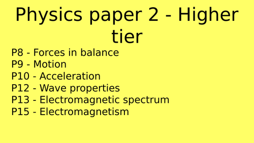 AQA Combined Science Physics Paper 2 Flashcards | Teaching Resources AQA Combined Science Physics Paper 2 Flashcards | Teaching Resources