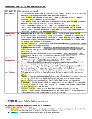 A Level OCR Religious Studies 2018: COMPLETE PHILOSOPHY ESSAY PLANS ... A Level OCR Religious Studies 2018: COMPLETE PHILOSOPHY ESSAY PLANS ...