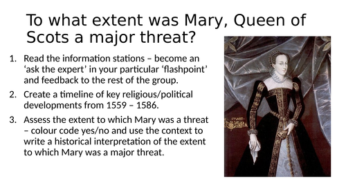 Mary Queen of Scots - Plots against Elizabeth | Teaching Resources