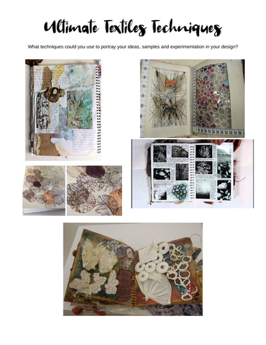 Textiles Techniques | Teaching Resources