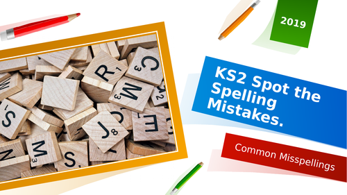 Spot the Spelling Mistakes | Teaching Resources