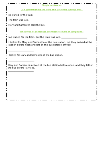 Variety of sentence structure Y6 | Teaching Resources