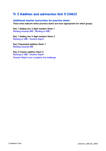 Expanded addition: 3-digit numbers - 2 - Practice Worksheets - Year 3 ... Expanded addition: 3-digit numbers - 2 - Practice Worksheets - Year 3 ...