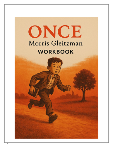 Once by Morris Gleitzman Novel Workbook | Teaching Resources