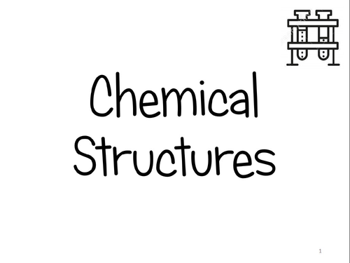 KS3 Chemical Structures Flash Cards | Teaching Resources