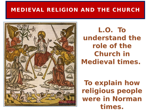 Medieval religion and the church | Teaching Resources