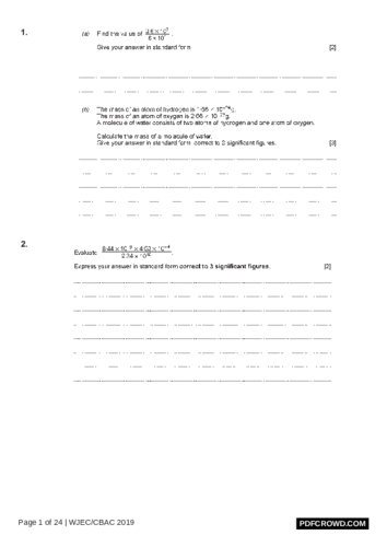 Standard Form GCSE Questions | Teaching Resources Standard Form GCSE Questions | Teaching Resources