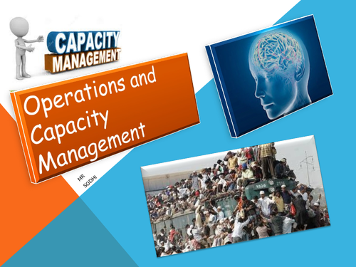 Capacity management | Teaching Resources