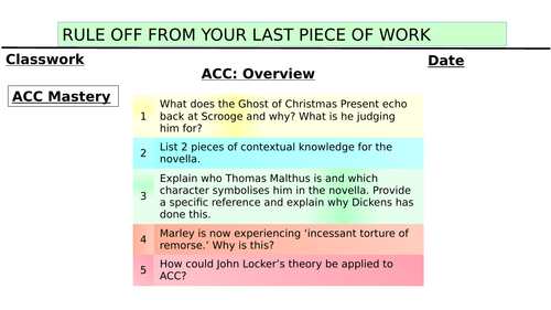 ACC Overview of Themes | Teaching Resources