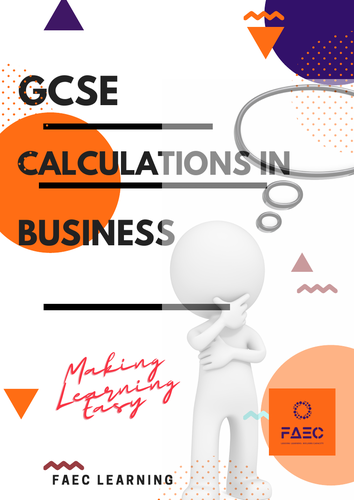 GCSE Business - Calculations in Business Studies | Teaching Resources GCSE Business - Calculations in Business Studies | Teaching Resources