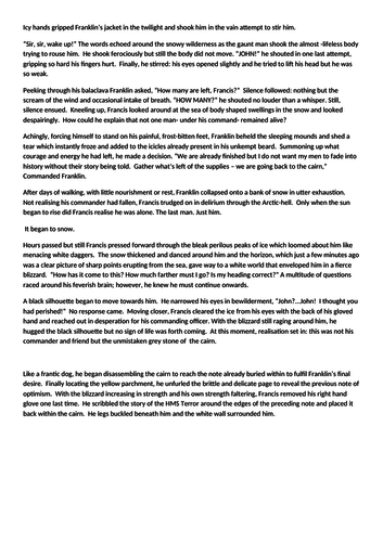 Model story Arctic - Frozen Kingdoms | Teaching Resources