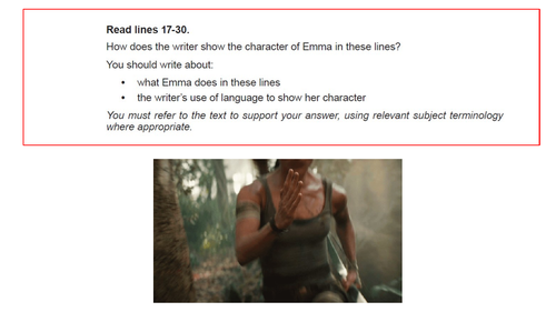 AQA GCSE English Language Paper 1 Q2 Resources (the LANGUAGE question ...