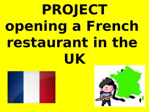 ICT Project French- Mon restaurant - My restaurant | Teaching Resources ICT Project French- Mon restaurant - My restaurant | Teaching Resources