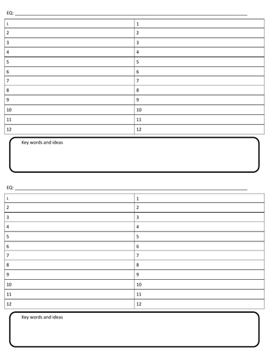 MFL Speaking Test Answer Preparation template | Teaching Resources