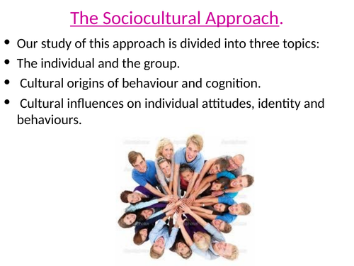 Social Cultural Psychology Example