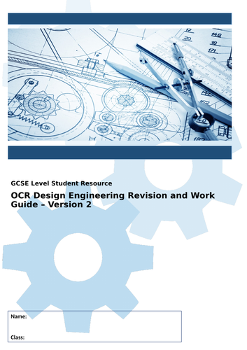 OCR National Award - Design Engineering Revision Guide - Version 2 ...