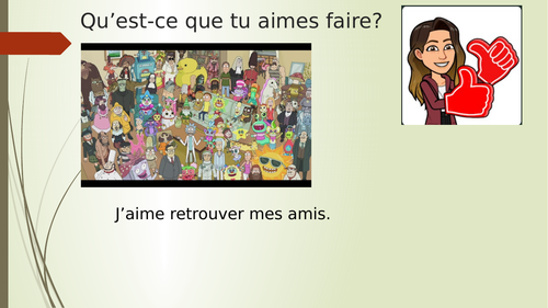 J'aime faire ca. Talking about what you like doing | Teaching Resources J'aime faire ca. Talking about what you like doing | Teaching Resources