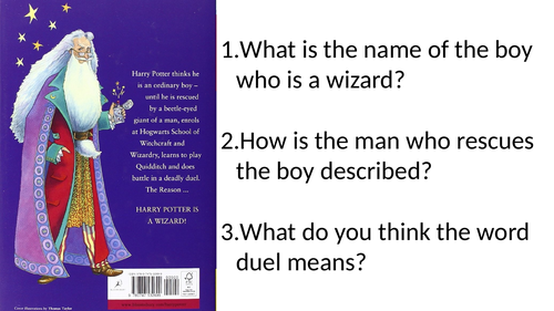 Year 3/4 (LKS2) Book Blurb Reading Starters - RIC Style | Teaching ...