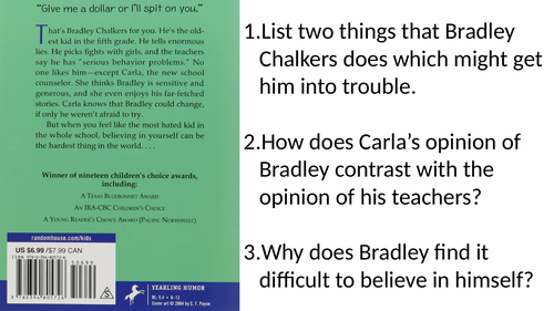 Year 5/6 (UKS2) Book Blurb Reading Starters - RIC style | Teaching ...