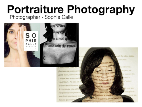 Portrait Photographers - PDF - GCSE | Teaching Resources