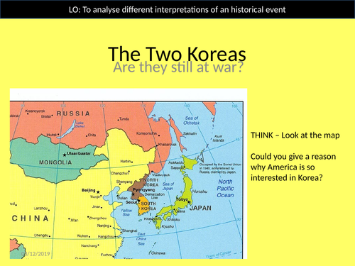 Cold War - Korea | Teaching Resources