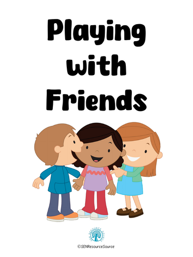 Playing with Friends Social Story by njdc61 | Teaching Resources