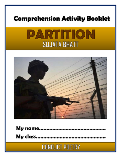 Partition - Comprehension Activities Booklet! | Teaching Resources