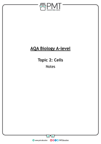 AQA A-Level Biology Summary Notes | Teaching Resources AQA A-Level Biology Summary Notes | Teaching Resources