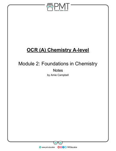 OCR (A) A-Level Chemistry Detailed Notes | Teaching Resources OCR (A) A-Level Chemistry Detailed Notes | Teaching Resources