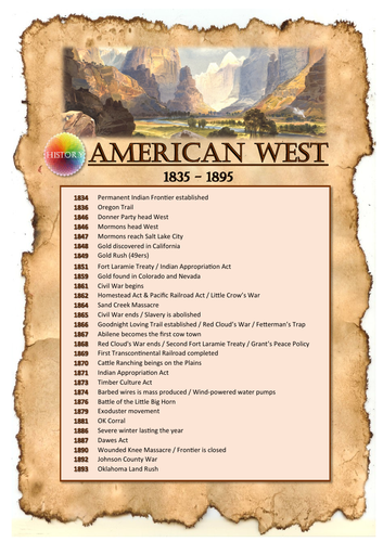Edexcel Pearson American West Activity Booklet | Teaching Resources