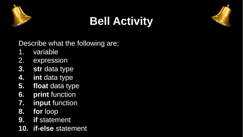 Programming - (Textual) Python: Lesson 7 While loops | Teaching Resources Programming - (Textual) Python: Lesson 7 While loops | Teaching Resources