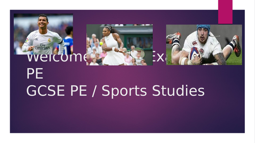 Introduction to GCSE PE and OCR Sports Studies | Teaching Resources