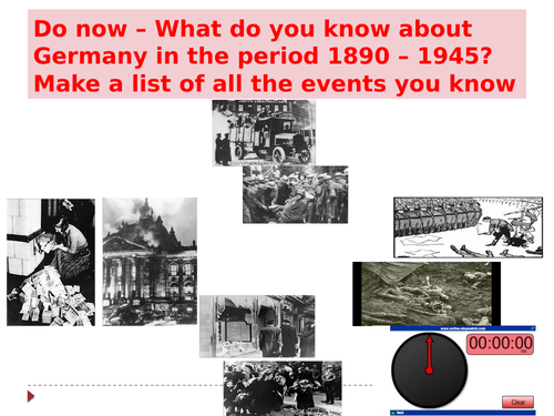 AQA History why was Germany important? | Teaching Resources
