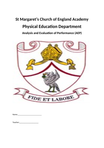 GCSE PE OCR AEP framework | Teaching Resources