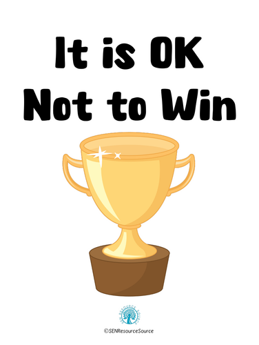 It is OK not to win social story by njdc61 | Teaching Resources