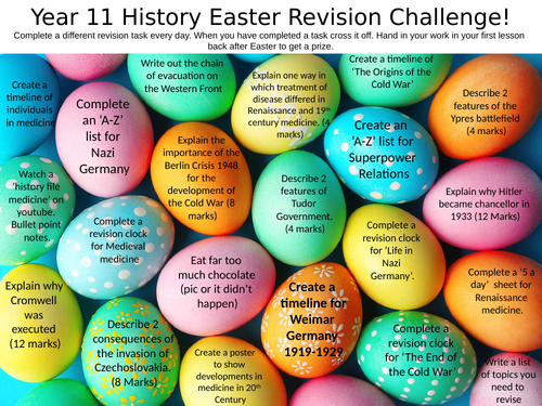 Easter revision GCSE Henry VIII germany | Teaching Resources