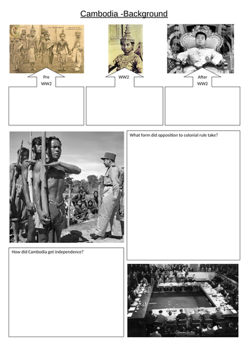 OCR Cold War in Asia Cambodia A level | Teaching Resources