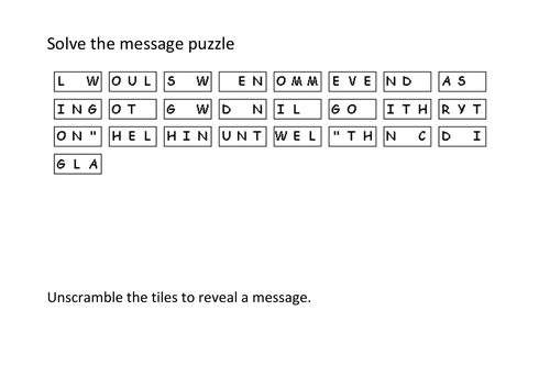 Solve the message puzzle from John Ball Peasants Revolt | Teaching ...