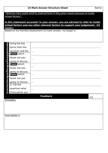 GCSE Class Differences in achievement topic | Teaching Resources GCSE Class Differences in achievement topic | Teaching Resources