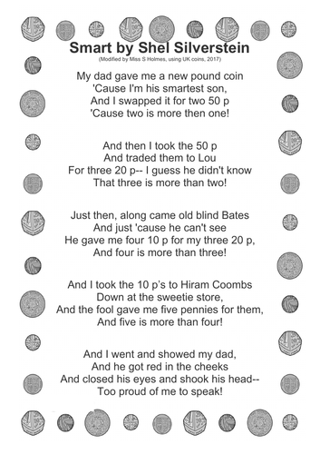 Shel Silverstein Poems Smart