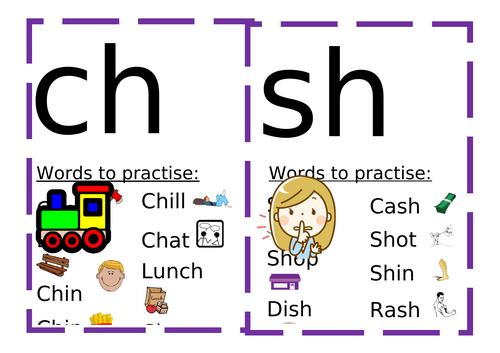 Phase 3 Flashcards Phonics Pictures Words | Teaching Resources