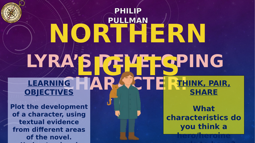 Northern Lights - Lyra's Developing Character! | Teaching Resources