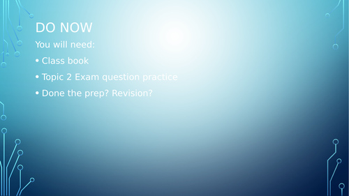 Aqa Gcse Computer Science 3 2 Revision Ppt Teaching Resources