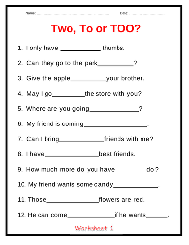 Homophones and Tricky Words - 3 Posters + 4 Worksheets | Teaching Resources