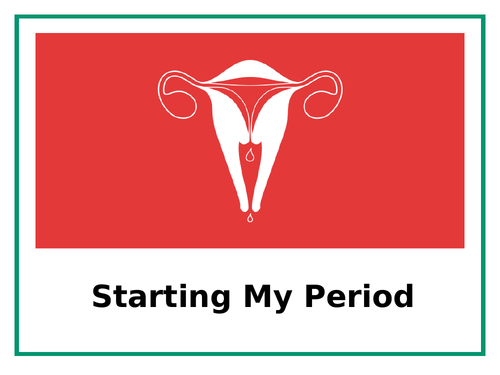 Puberty - Starting My Period - The Menstrual Cycle | Teaching Resources