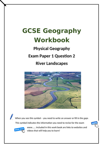River Landscapes Revision Workbook - GCSE Geography | Teaching Resources